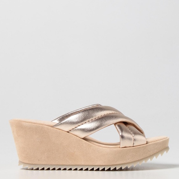 Pedro Garcia | Shoes | Florina Pedro Garcia Wedge Sandal In Leather ...